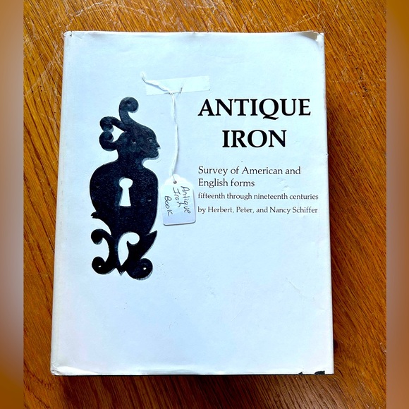 Accents | Antique Iron Book | Poshmark